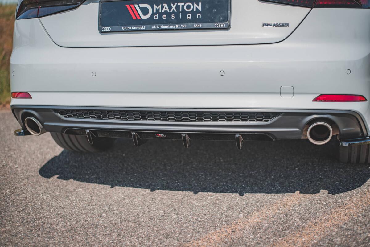 Maxton Design Heckdiffusor V.3 für Audi A5 B9 F5 S-Line Coupe / Sportb
