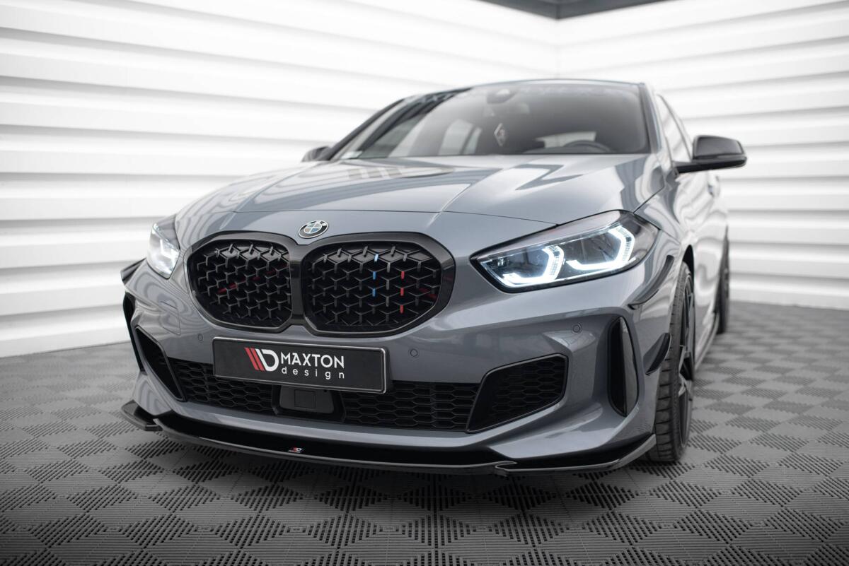 Maxton Design Frontlippe V.3 für BMW 1er F40 M Paket / M135i Hochglanz
