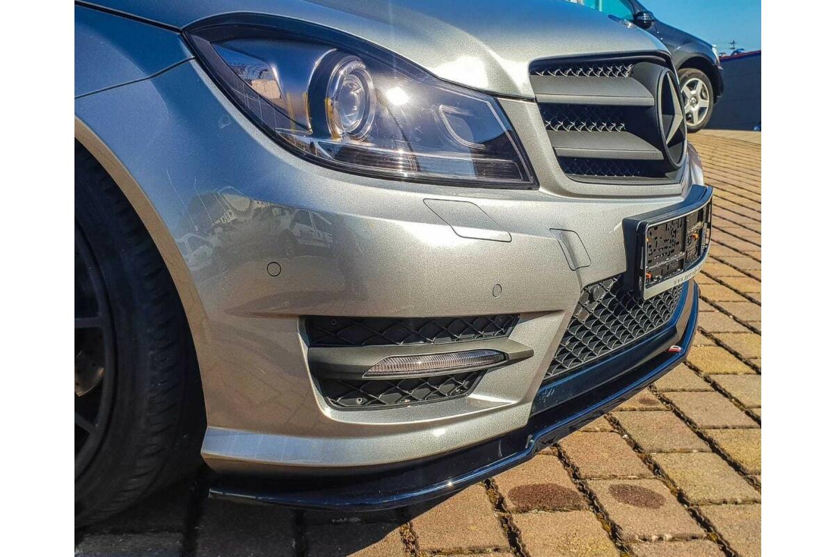 Maxton Design Frontlippe für Mercedes C-Klasse W204 AMG-Line Facelift