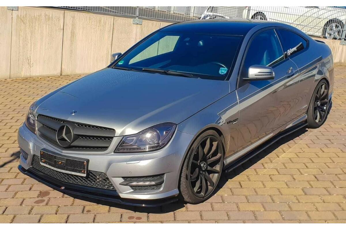 Maxton Design Frontlippe für Mercedes C-Klasse W204 AMG-Line, 199,00