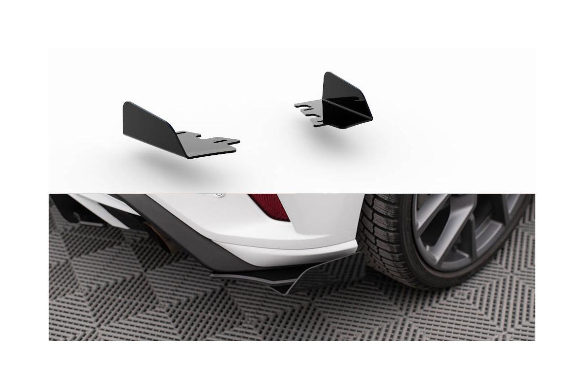 Maxton Design Street Pro Heckdiffusor Flaps für Ford Focus S, 59,00