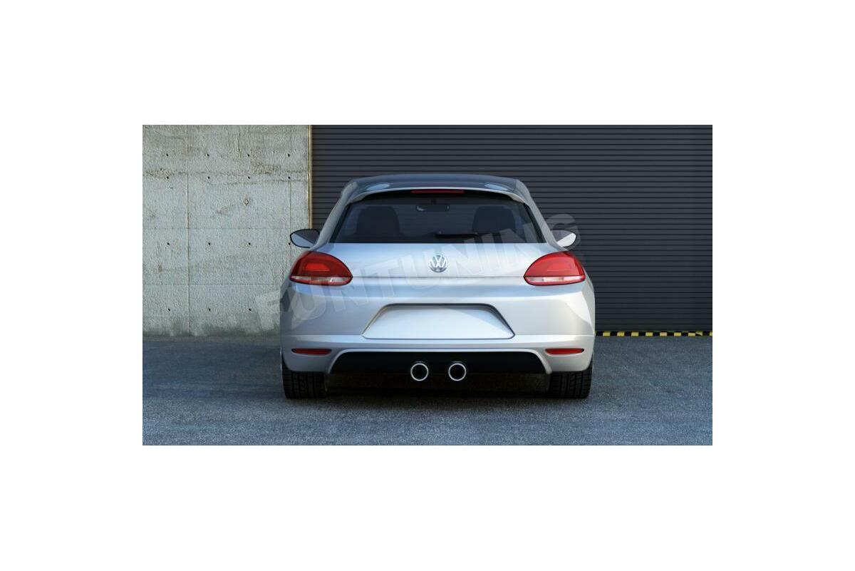 Sportauspuff + Heckdiffusor R32 Look für VW Scirocco III Sta, 469,00