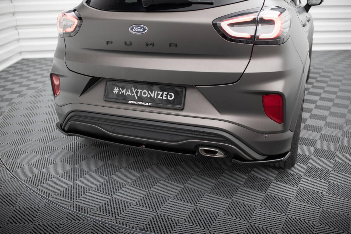 Maxton Design Heckdiffusor für Ford Puma ST-Line Hochglanz schwarz