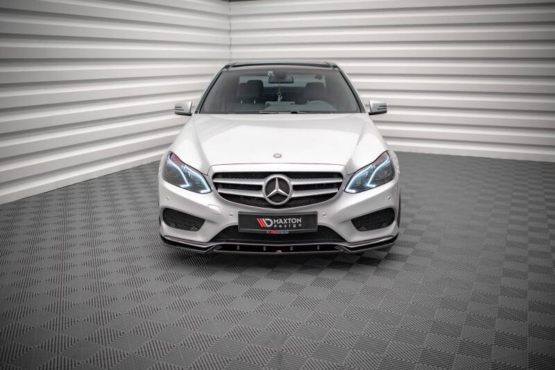 Maxton Design Frontlippe V.2 für Mercedes E Klasse W212 AMG-Line 2012-