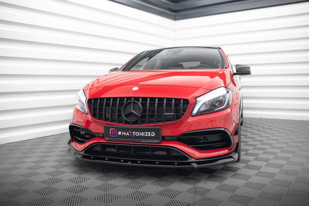 Maxton Design Frontlippe V.1 für Mercedes-Benz A45 Aero W176 Facelift
