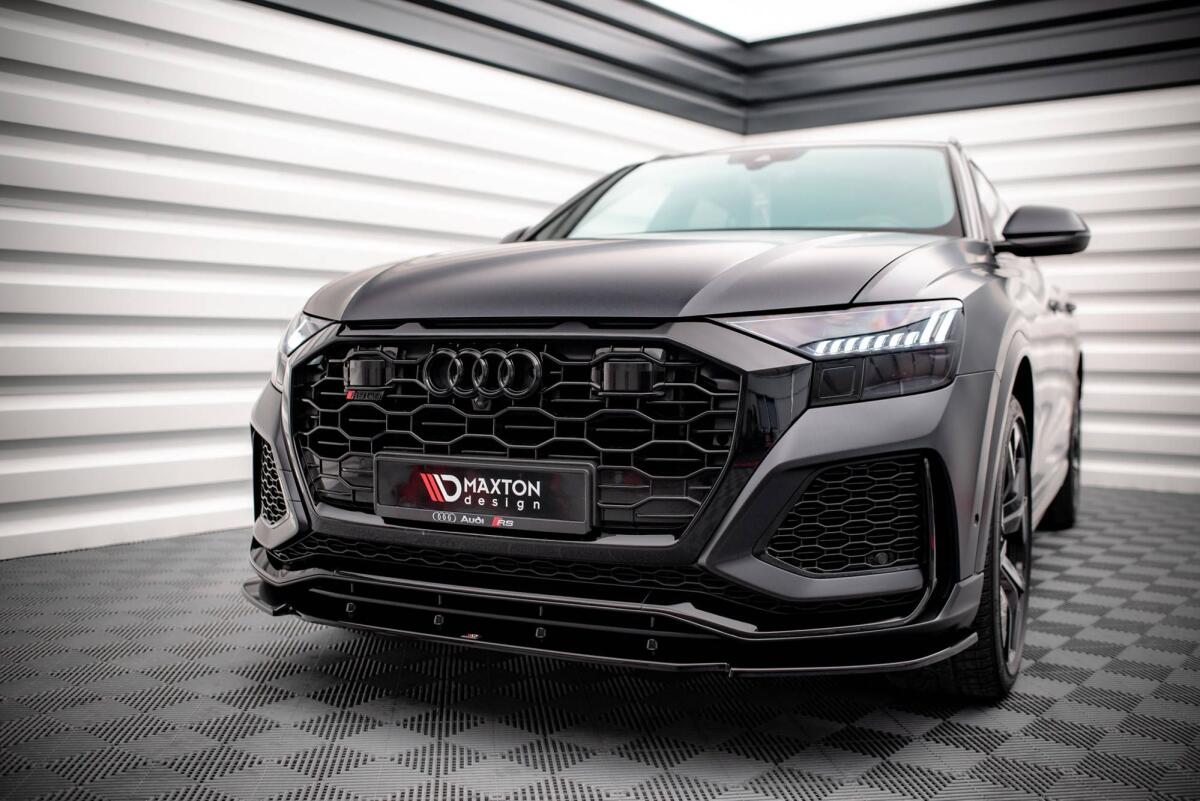 Maxton Design Frontlippe V.1 für Audi RSQ8 Mk1 Hochglanz sch, 219,00