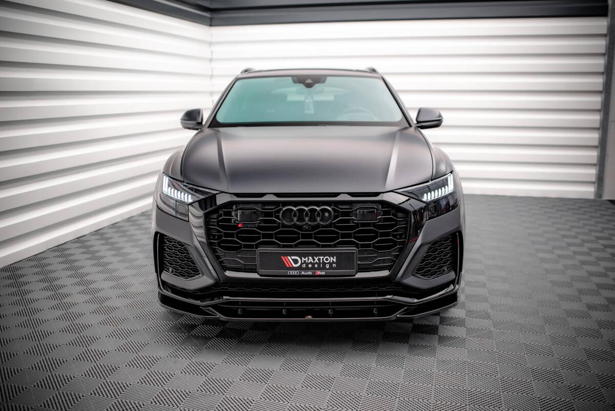 Maxton Design Frontlippe V.2 für Audi RSQ8 Mk1 Hochglanz sch, 219,00