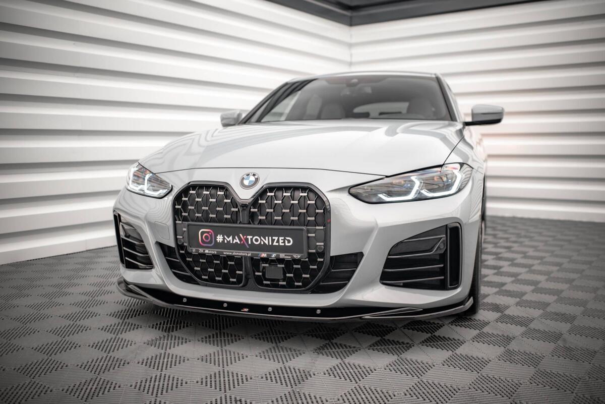Maxton Design Frontlippe V.3 für BMW 4er Gran Coupe M-Paket G26 Hochgl