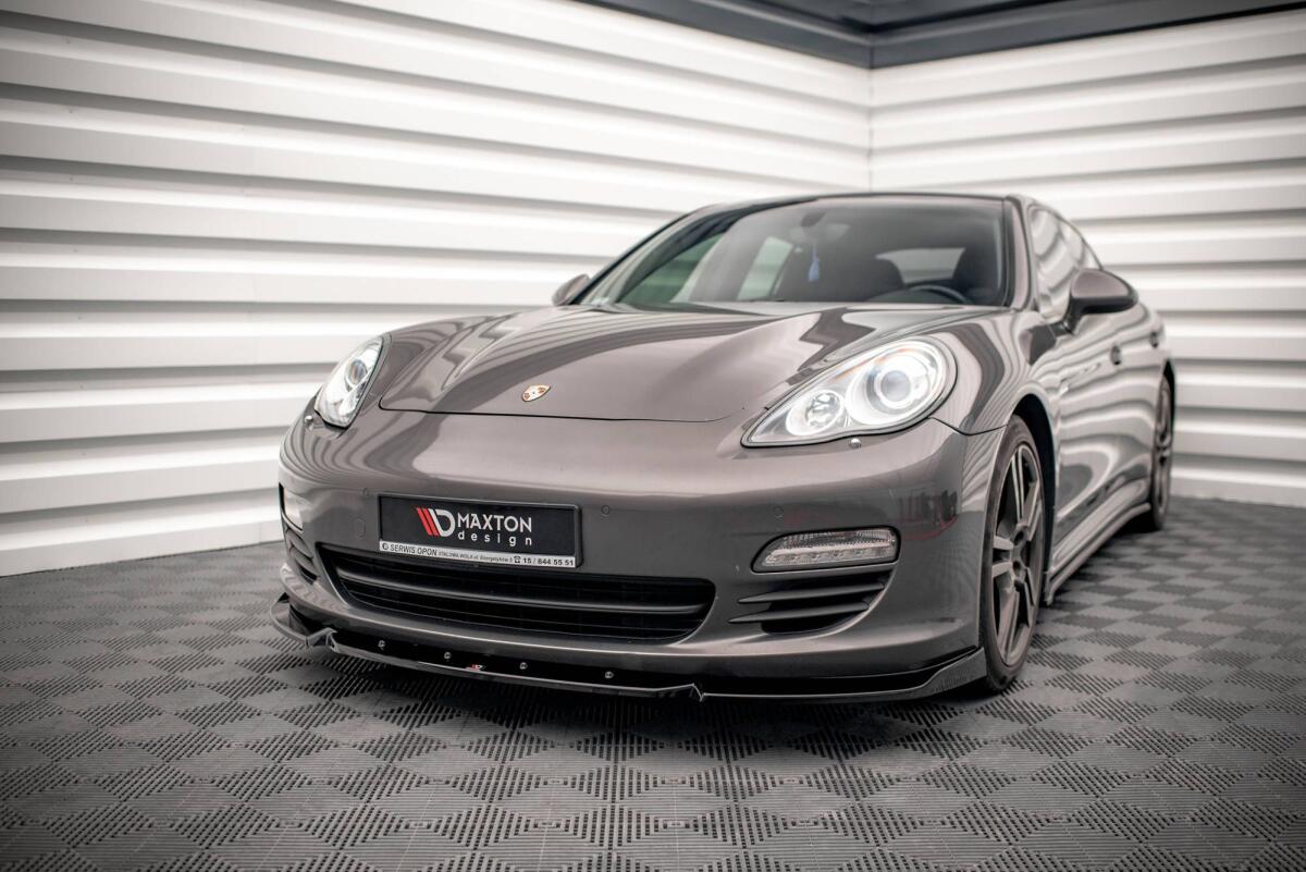 Maxton Design Frontspoilerlippe V.2 für Porsche Panamera / Panamera Di