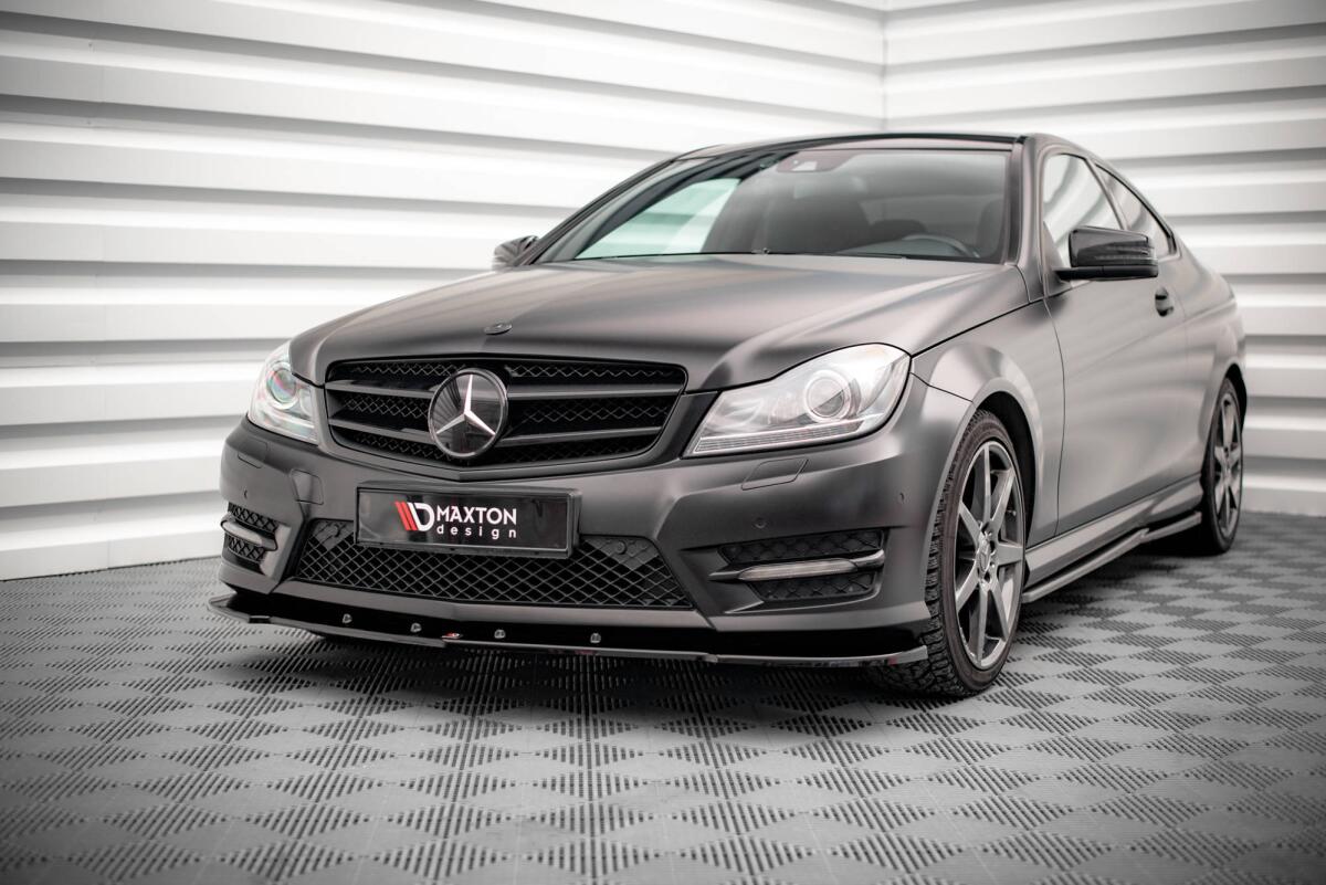 Maxton Design Frontlippe V.2 für Mercedes-Benz C Coupe AMG-L, 199,00