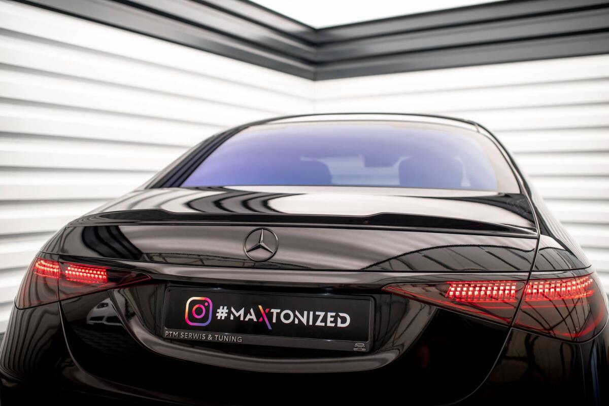 Maxton Design Heckspoiler 3D für Mercedes-Benz S AMG-Line W2, 144,00