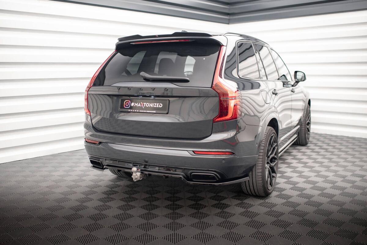 Maxton Design Heckdiffusor DTM Look für Volvo XC90 R-Design Mk2 Faceli