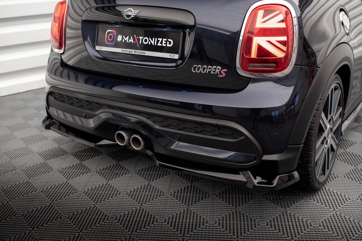 Maxton Design Heckdiffusor für Mini Cooper S F56 Facelift Hochglanz sc