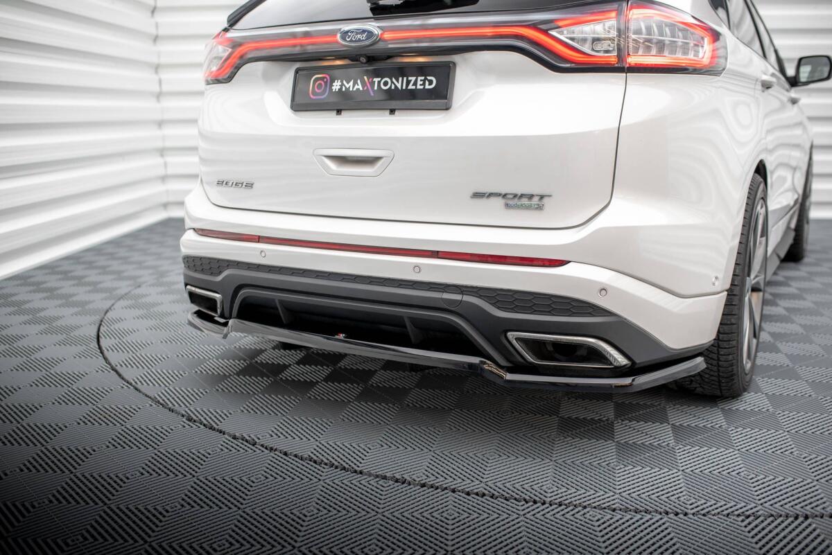 Maxton Design Heckdiffusor DTM Look für Ford Edge Sport Mk2 Hochglanz