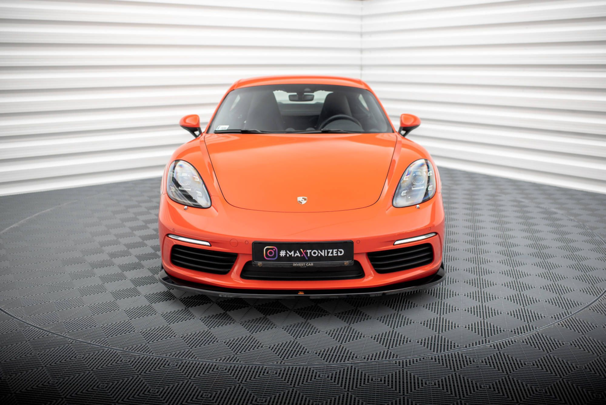 Maxton Design Frontlippe V.2 für Porsche 718 Cayman 982c Hoc, 199,00
