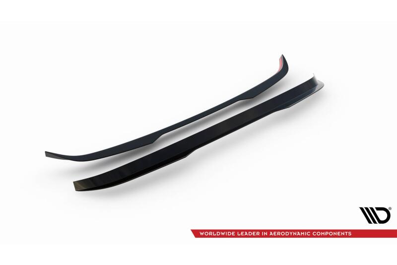 Maxton Design Heckspoiler Lippe für Volkswagen Taigo R-Line Mk1 Hochgl