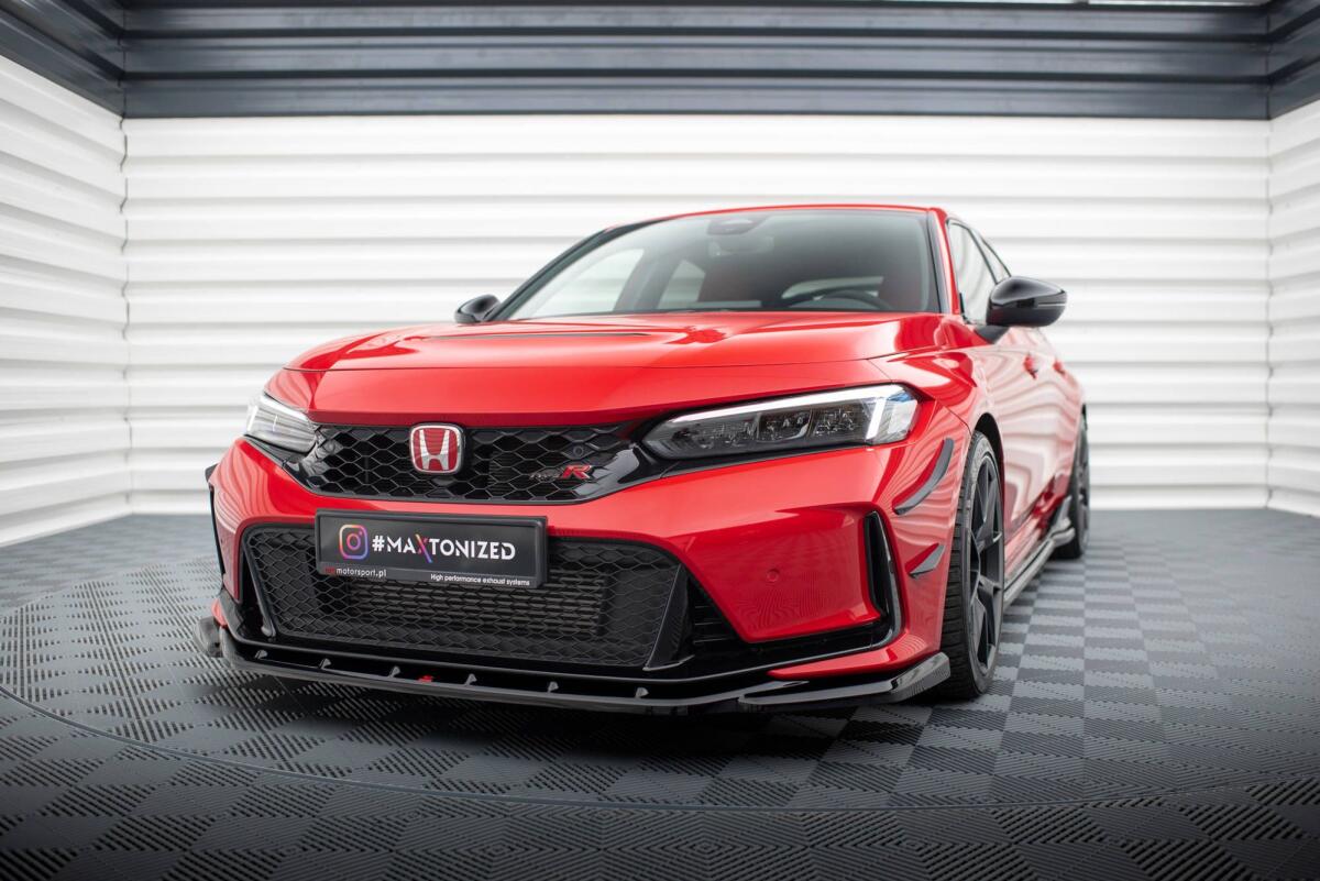 Maxton Design Frontlippe V.3 für Honda Civic Type-R Mk 11 Hochglanz sc