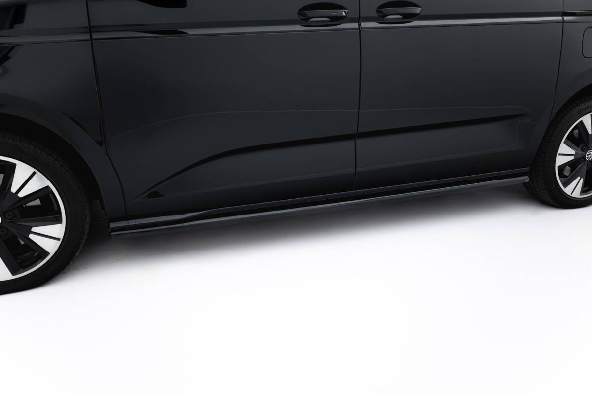 Maxton Design Seitenschweller (Paar) für VW Multivan T7 Hochglanz schw