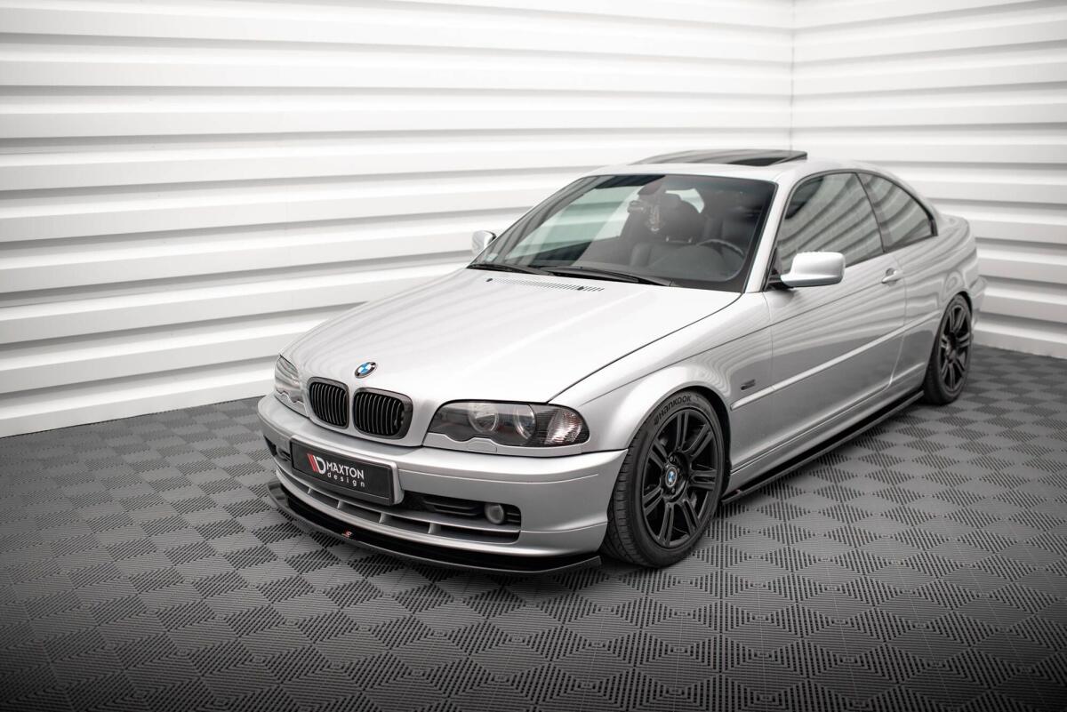 Maxton Design Frontlippe V.2 für BMW 3er Coupe E46 Hochglanz, 199,00
