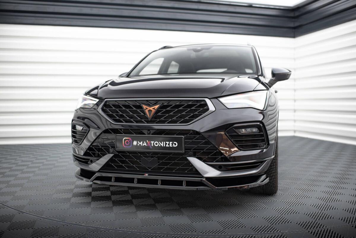 Maxton Design Frontlippe für Cupra Ateca Mk1 Facelift Hochgl, 249,00
