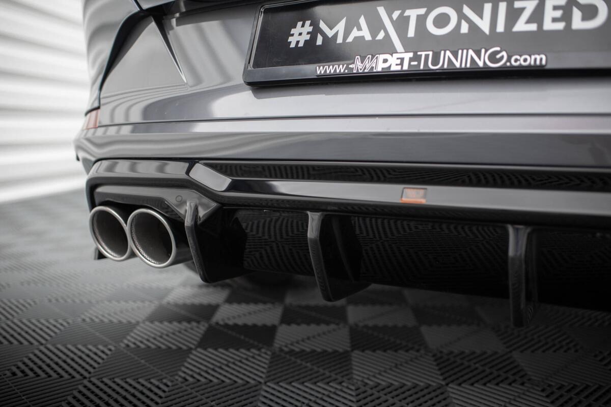 Maxton Design Heckdiffusor mit Attrappe Schwarz Cupra Formentor Mk1