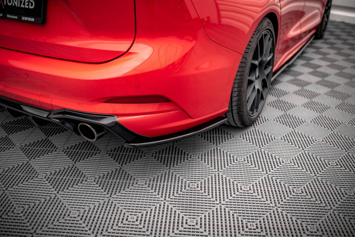 Maxton Design Diffusor Flaps V.7 für Ford Focus Kombi ST Mk4 Hochglanz