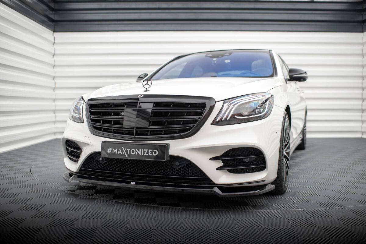 Maxton Design Frontlippe für Mercedes-Benz S AMG-Line W222 Facelift Ho