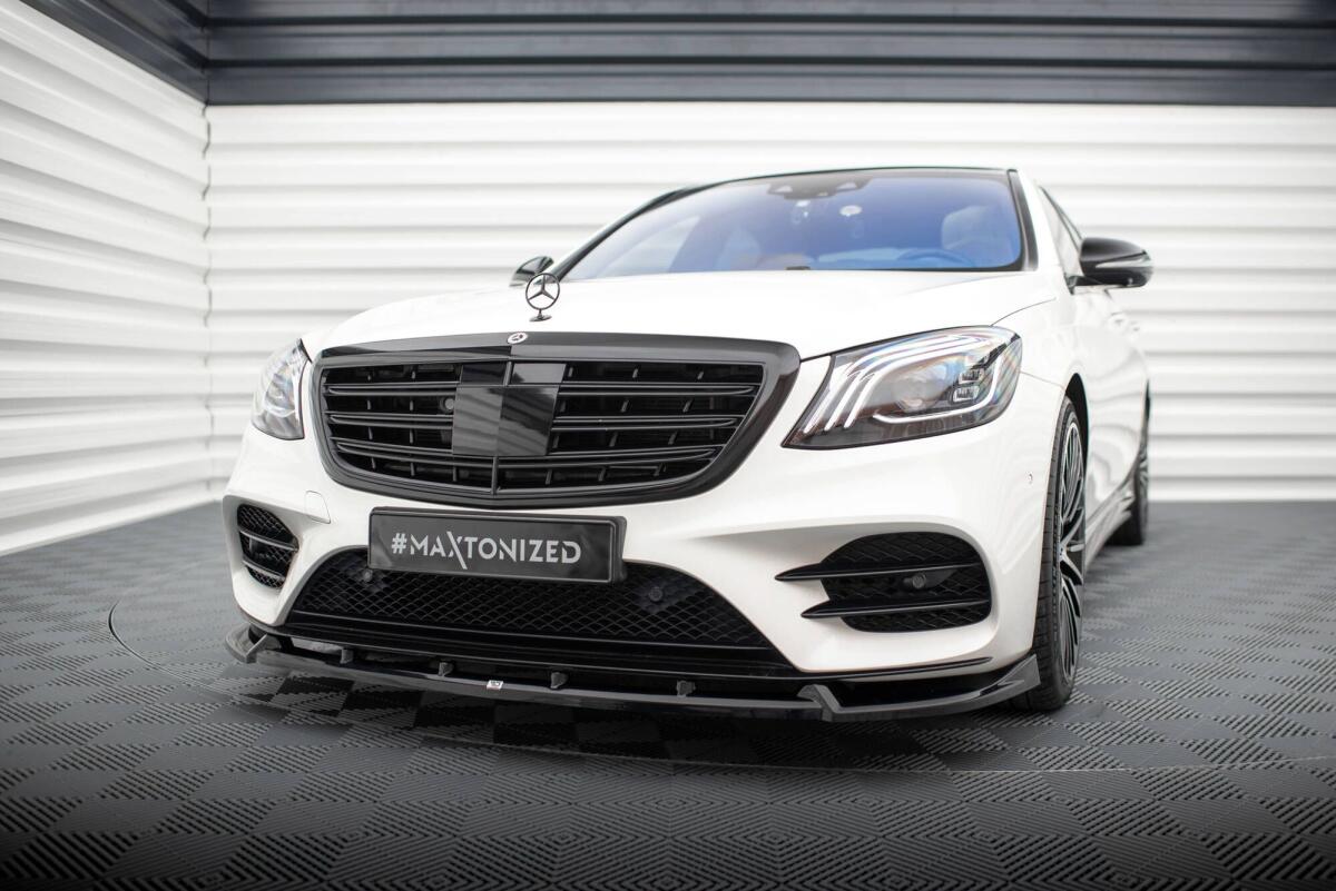 Maxton Design Frontlippe V.2 für Mercedes-Benz S AMG-Line W2, 199,00