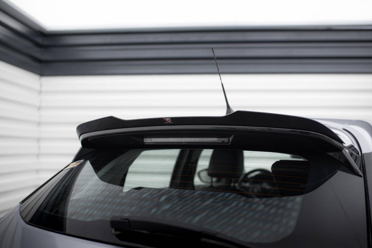 Maxton Design Spoiler Lippe für Opel Corsa F ( Mk6) Hochglanz schwarz