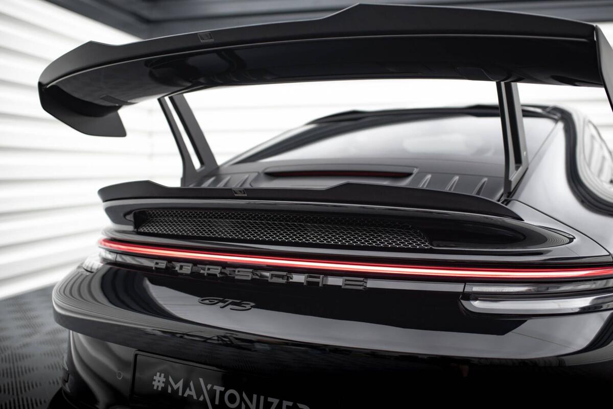 Maxton Design Spoiler Lippe für Porsche 911 992 GT3 Hochglan, 144,00