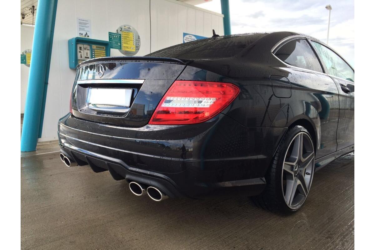 Heckdiffusor AMG-Look für Mercedes W204 Facelift ab 03/2017 AMG-Line H