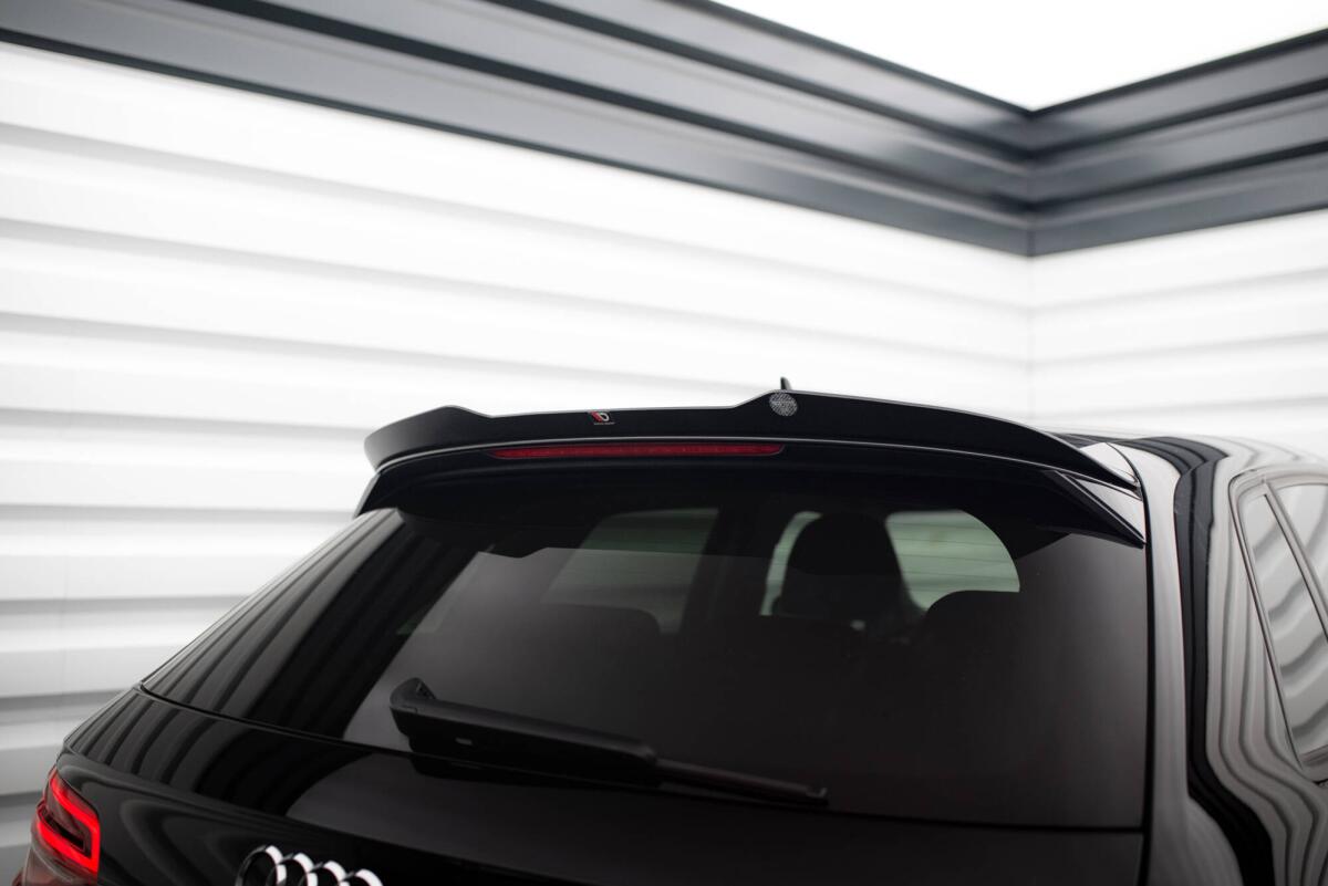 Maxton Design Spoiler Lippe für Audi A3 Sportback 8V Facelift Hochglan