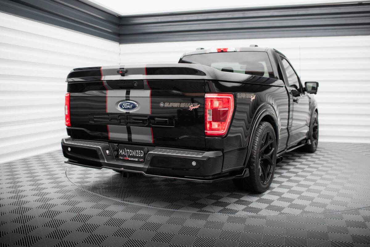 Maxton Design Heckdiffusor für Shelby F150 Super Snake Hochglanz schwa
