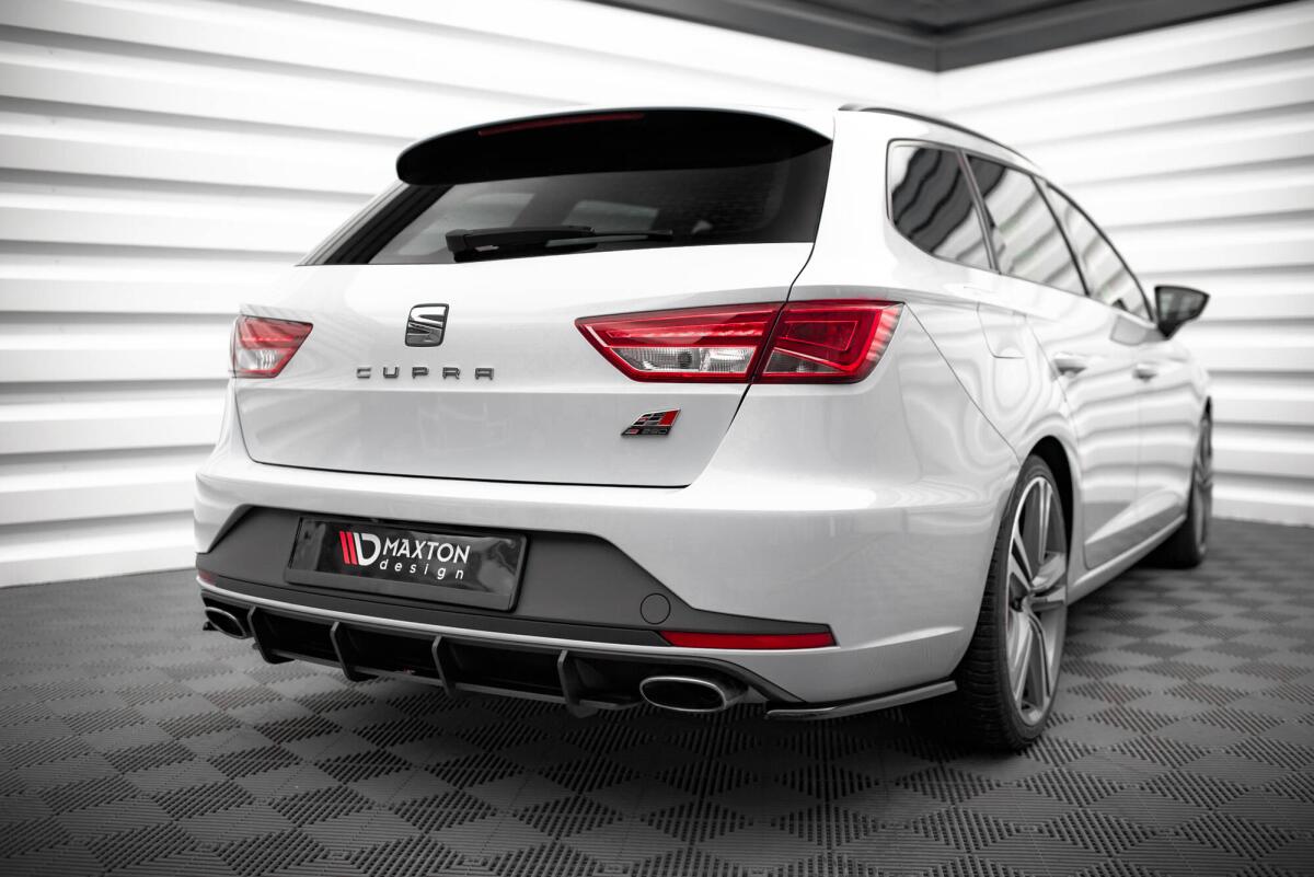 Maxton Design Street Pro Heckdiffusor für Seat Leon Cupra Sportstourer