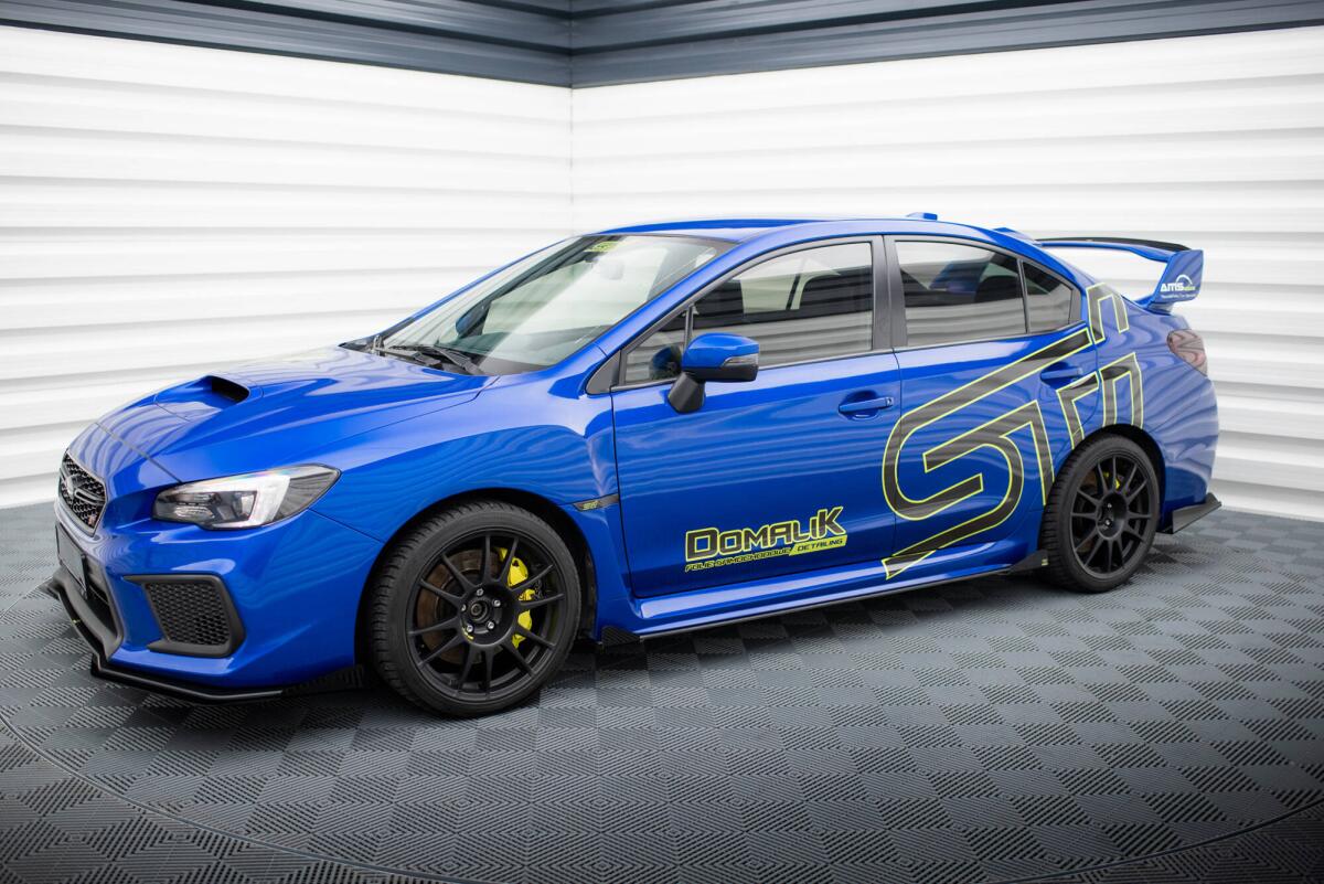 Maxton Design Street Pro Seitenschweller für Subaru WRX STI Mk1 Schwar