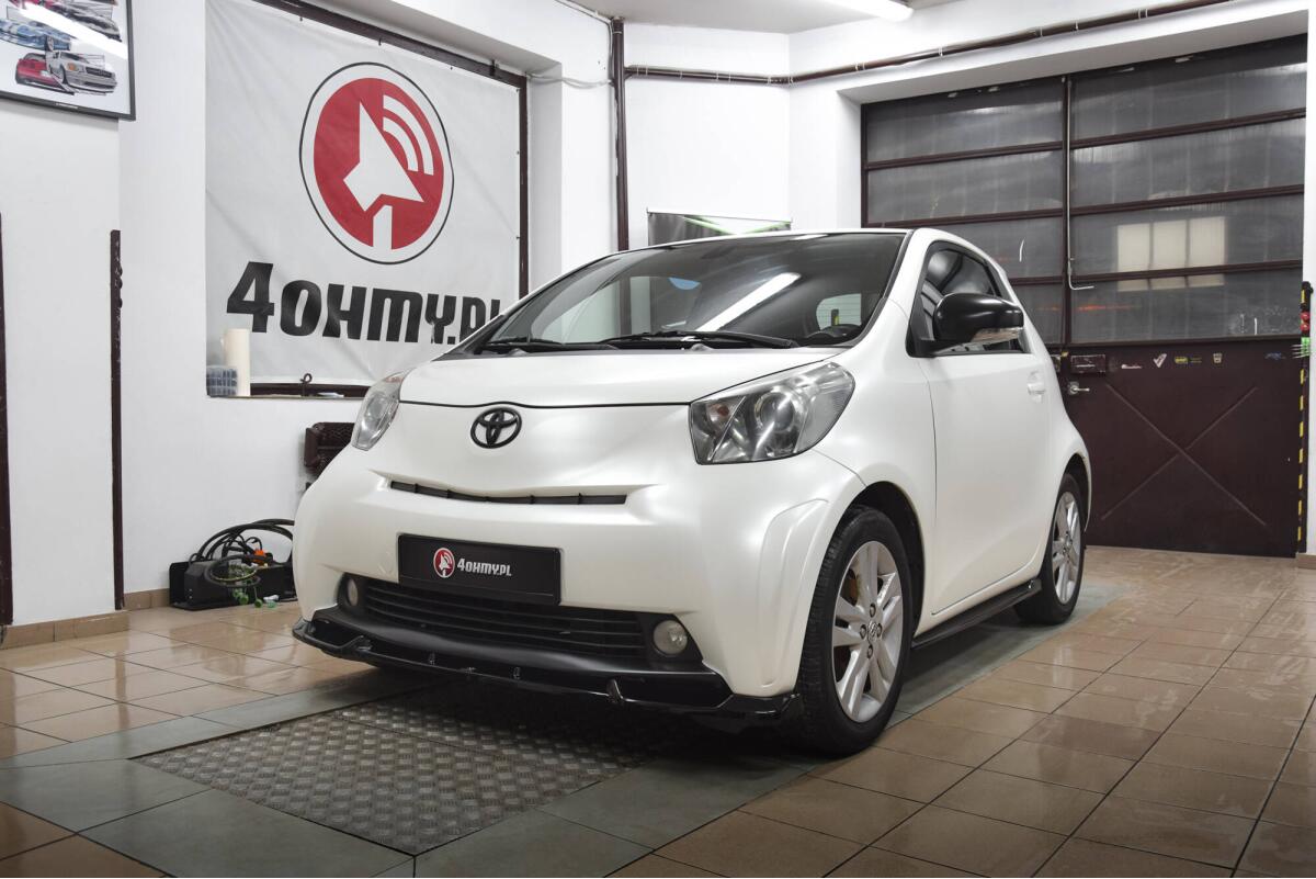 Maxton Design Frontlippe für Toyota IQ Hochglanz schwarz