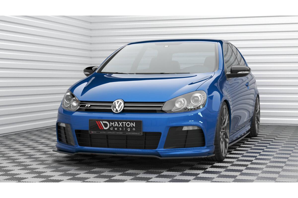 Maxton Design Frontlippe V.2 für Volkswagen Golf R Mk6 Hochg, 199,00