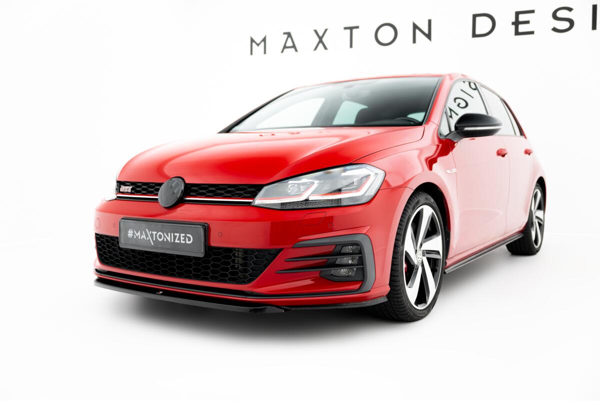 Maxton Design Frontlippe V.5 für Volkswagen Golf GTI Mk7 Fac, 199,00
