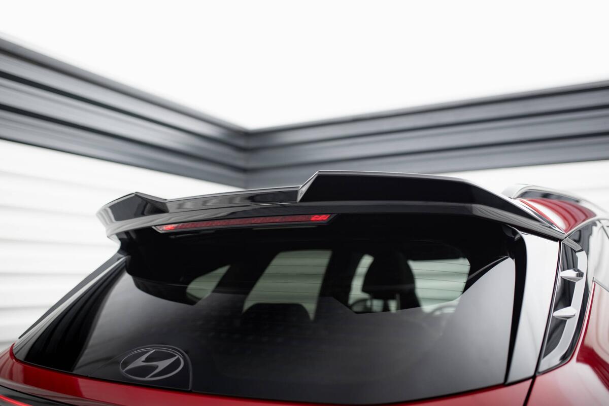 Maxton Design Heckspoiler 3D für Hyundai Tucson N-Line Mk4 Hochglanz s