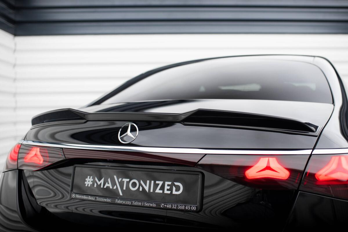 Maxton Design Heckspoiler 3D für Mercedes-Benz E Limousine A, 164,00