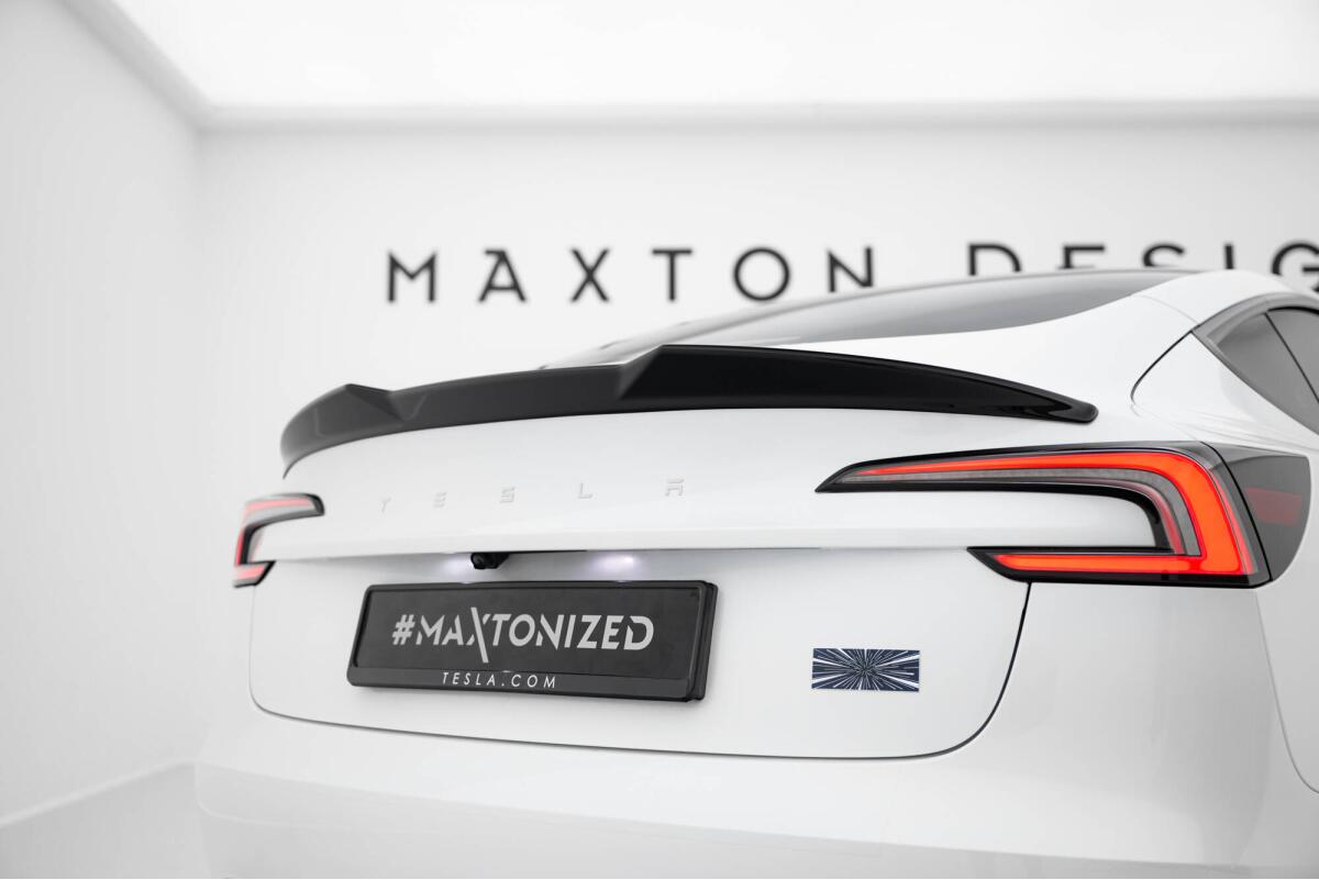 Maxton Design Heckspoiler 3D für Tesla Model 3 Hochglanz sch, 164,00