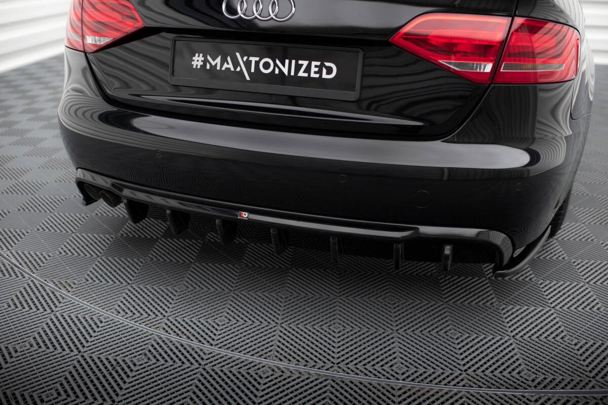 Maxton Design Heckdiffusor für Audi A4 B8 Limousine / Avant (2007-2011