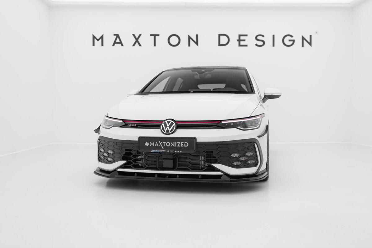 Maxton Design Street Pro Frontlippe V.2 für VW Golf 8 Facelift GTI / G