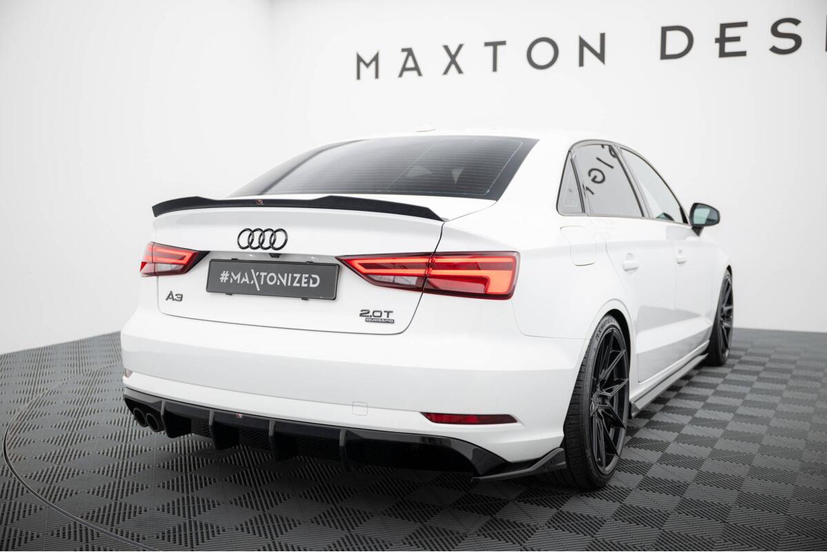 Maxton Design Heckdiffusor V.3 für Audi A3 Limousine 8V Facelift Hochg