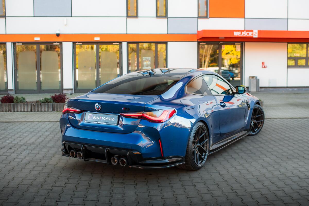 Maxton Design Diffusor Flaps V.2 für BMW M4 G82 / G82 Facelift Hochgla