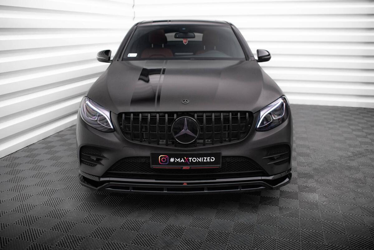 Maxton Design Frontlippe für Mercedes-Benz GLC Coupe AMG-Line / 43 AMG