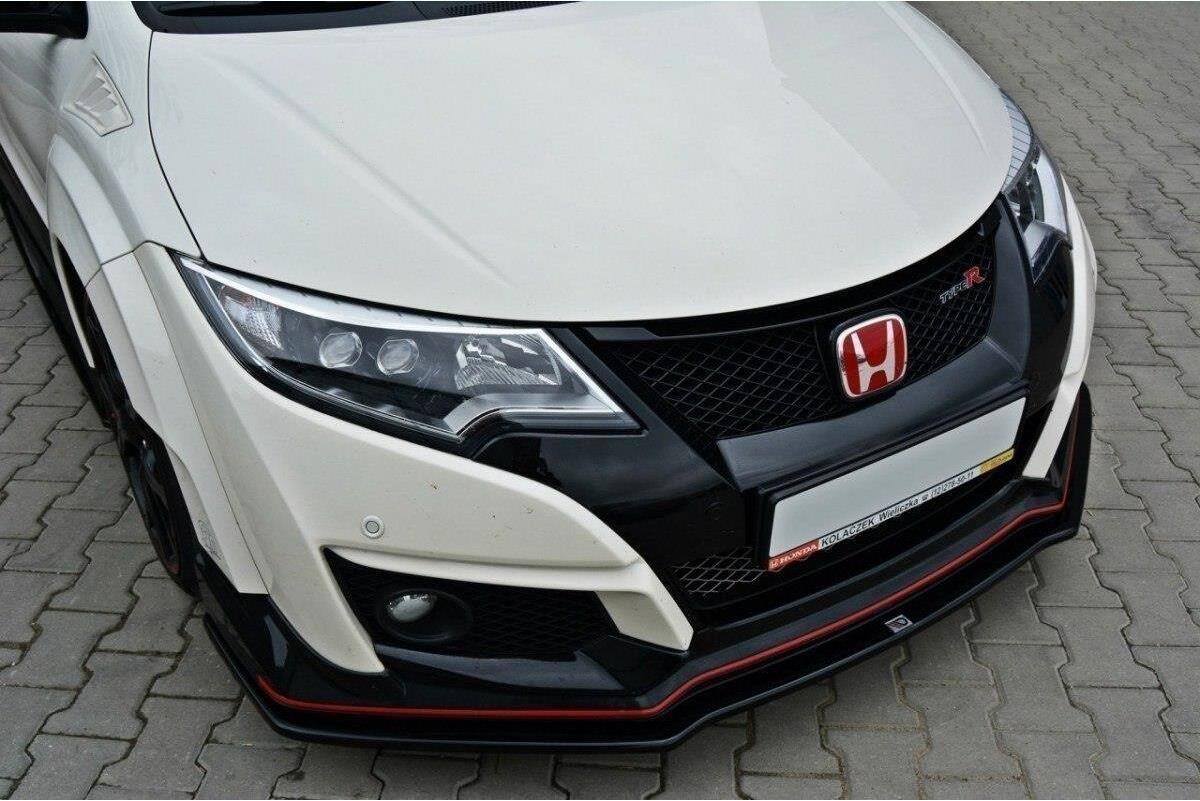 Maxton Design Frontlippe V.1 für Honda Civic IX Mk9 Type R Hochglanz s