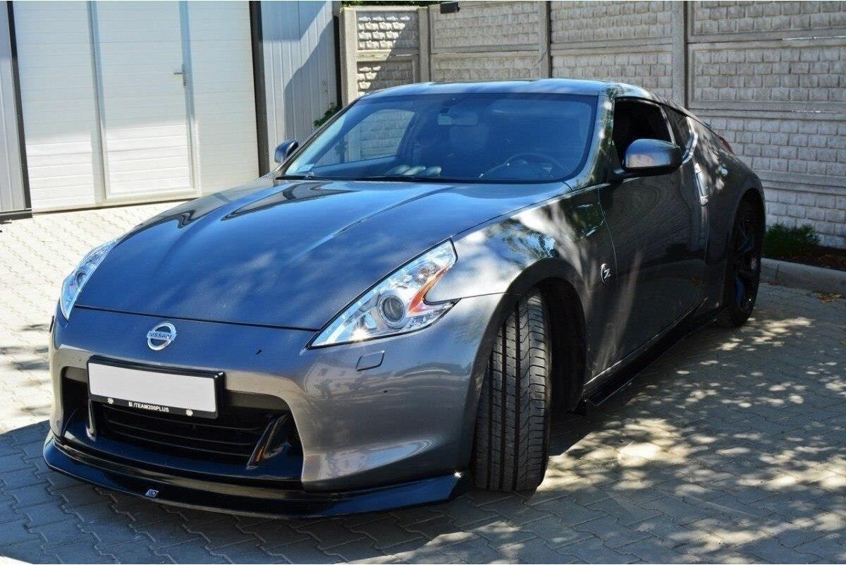 Maxton Design Frontlippe für Nissan 370Z Hochglanz schwarz