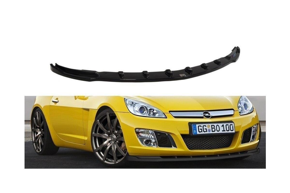 Maxton Design Frontlippe für Opel GT Hochglanz schwarz