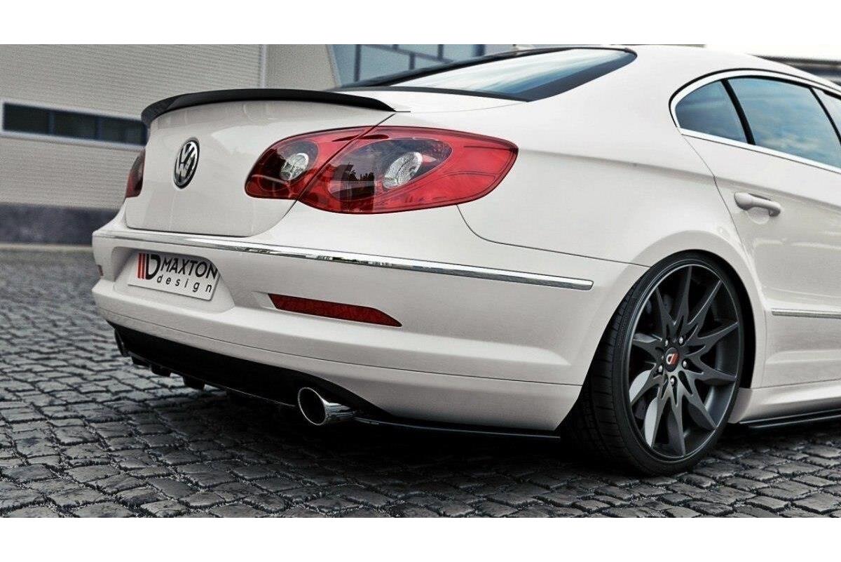 Maxton Design Diffusor Flaps für VW Passat CC R36 R-Line vor Facelift